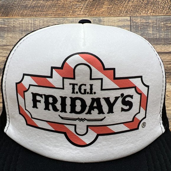 Unbranded | Accessories | Tgi Fridays Mens Trucker Hat Black Snapback ...